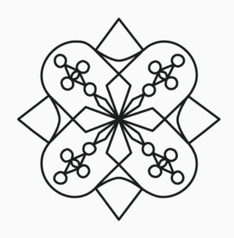 Four Leaf Clover Longarm Digital Quilt Designs Pattern E2E - Etsy