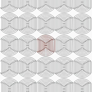 Radio Waves, Longarm Digit Quilting Designs Pattern E2E E541 - Etsy
