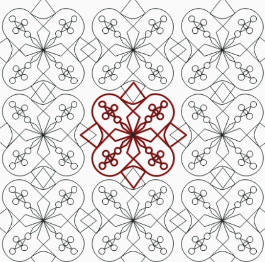 Four Leaf Clover, Longarm Digital Quilt Designs, Pattern, E2E, E494 - Etsy