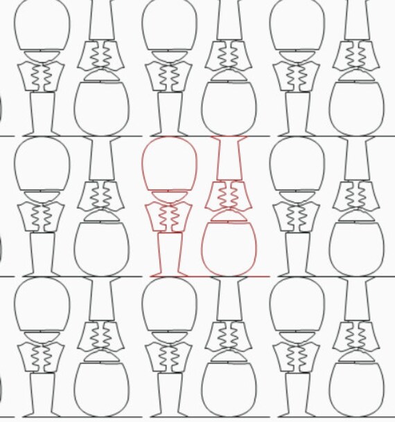 British Soldier Longarm Digital Quilting Designs Pattern E2E | Etsy