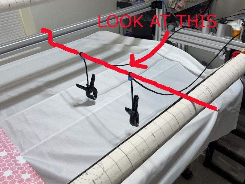 Quilt Clamp Stabilizer: Metal Rod for Side Clamps - Etsy