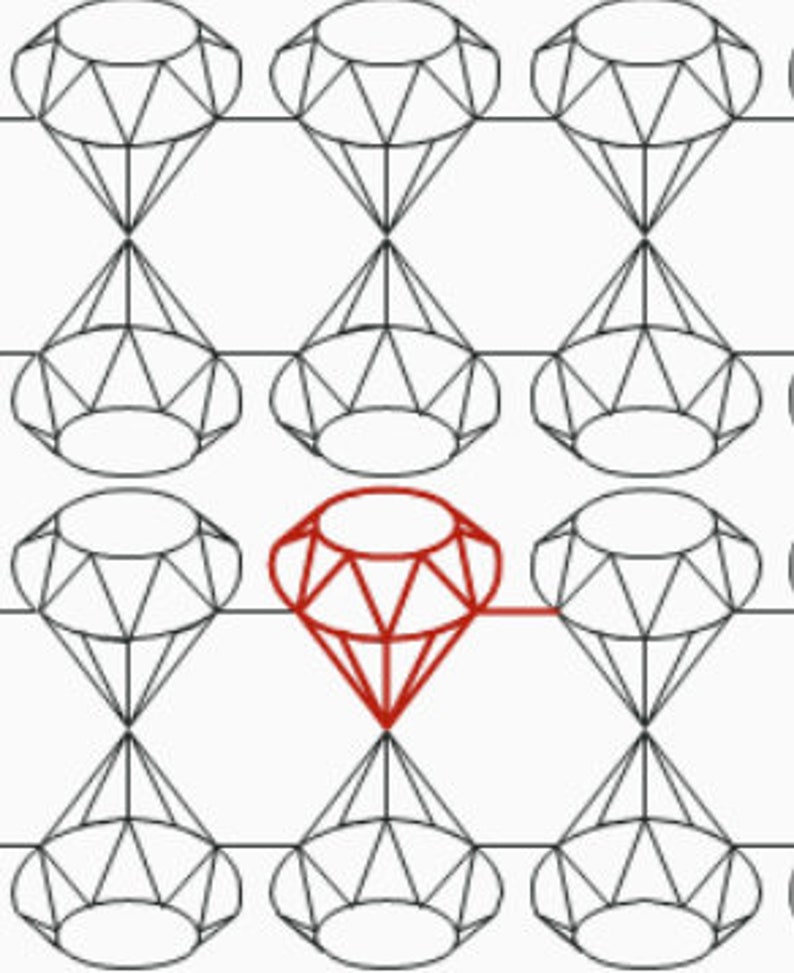 Diamonds, Longarm Digit Quilting Designs Pattern E2E E521 - Etsy