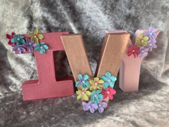 Personalised Name Letters | Etsy