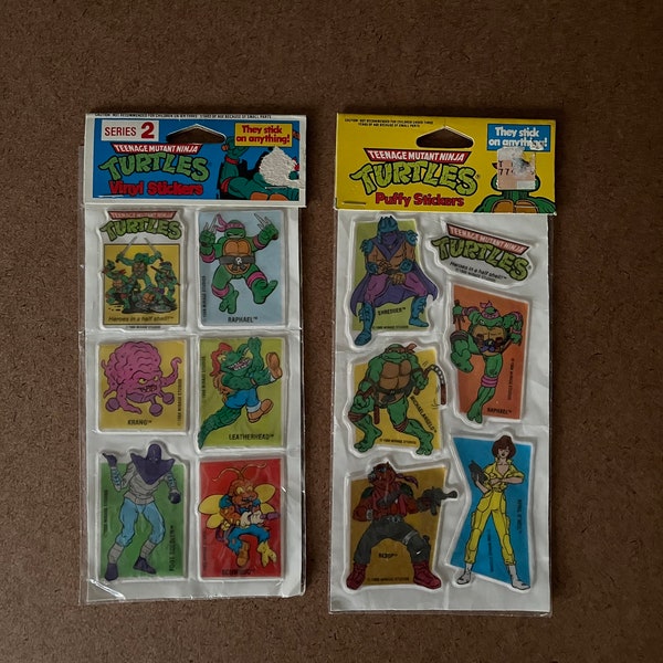 Vinyl Teenage Mutant Ninja Turtle Stickers - Etsy