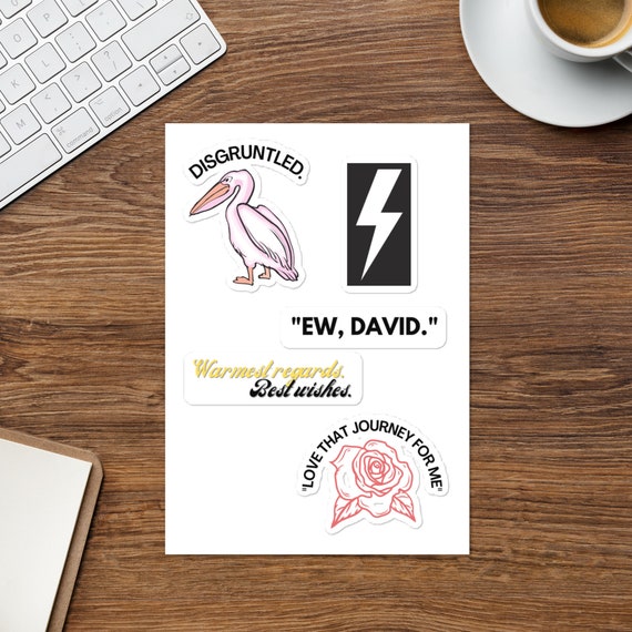 Schitt's Creek Sticker Set | Etsy