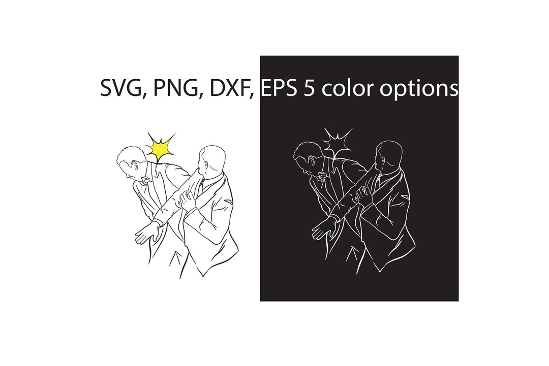 Slap SVG Will Smith Slaps Chris Rock Will Smith Slap Oscars 2022 Cricut ...