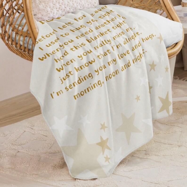 Memorial Gift | in Loving Memory Gift | Hugs From Heaven Poem Sherpa ...