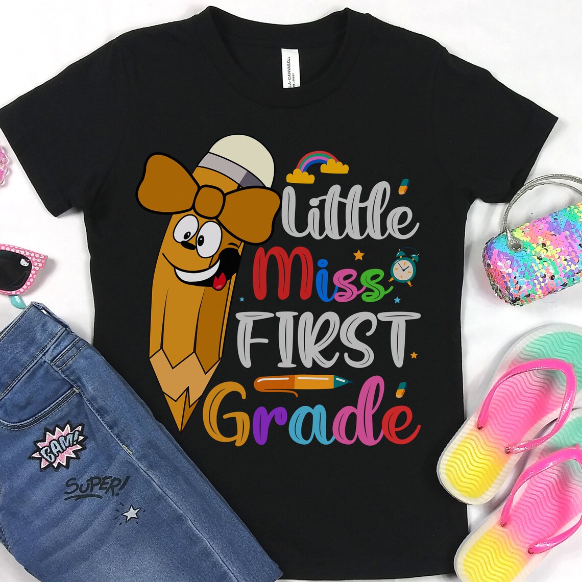 Back to School Shirt, First Grade Shirt, First Grade Gift, 1st Day of ...