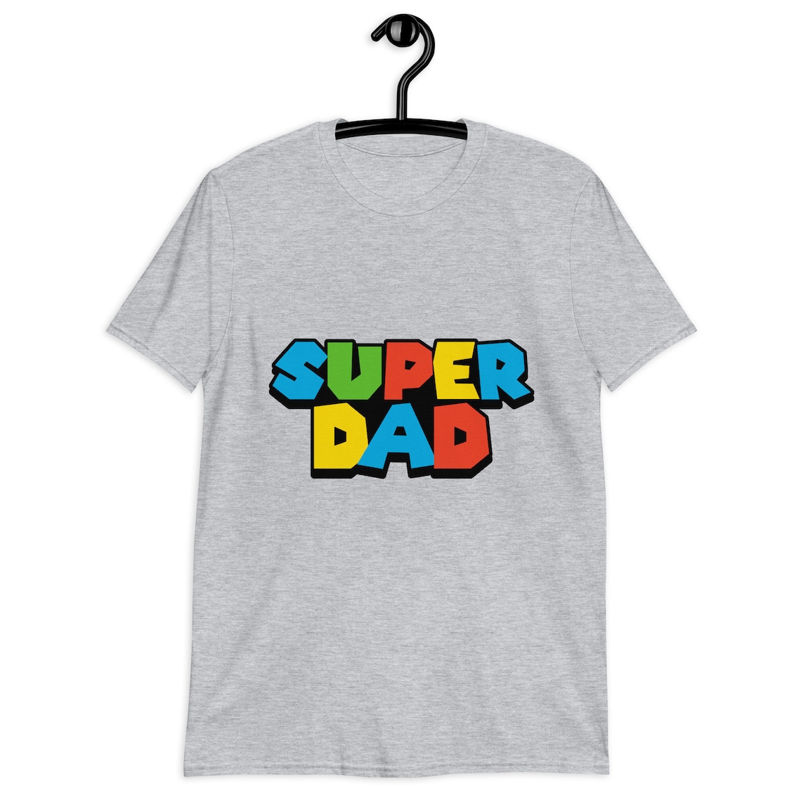 Super Dad Shirt, Super Mario Fan, Gamer Dad Shirt, Gift for Daddy, Cool ...