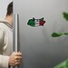 Italian Magnet for Fridge, Italian Flag Magnet, Italiano Gift, Italy ...