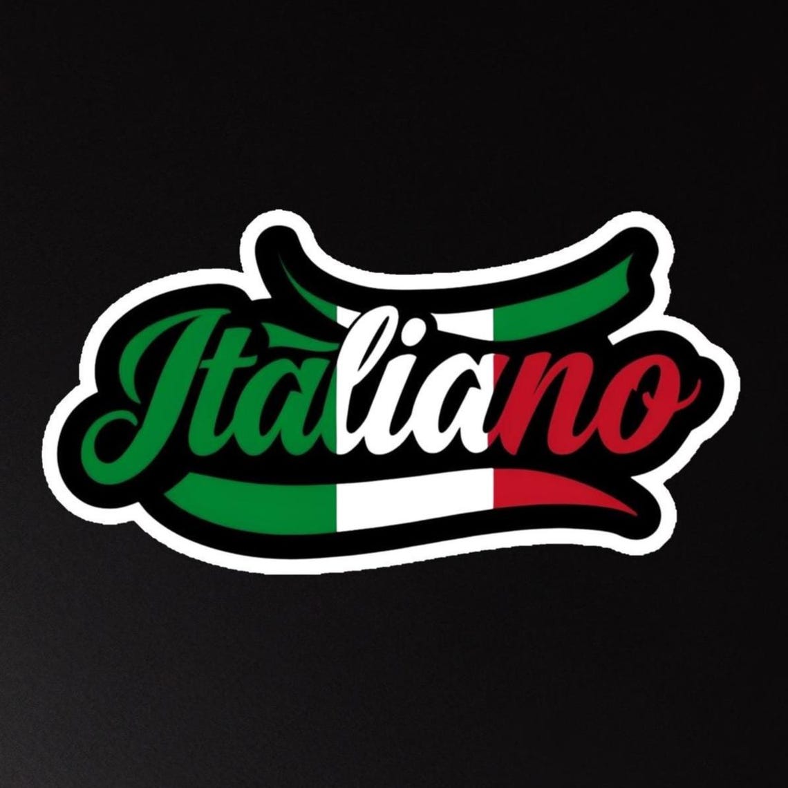 Italian Magnet for Fridge, Italian Flag Magnet, Italiano Gift, Italy ...