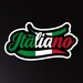 Italian Magnet for Fridge, Italian Flag Magnet, Italiano Gift, Italy ...