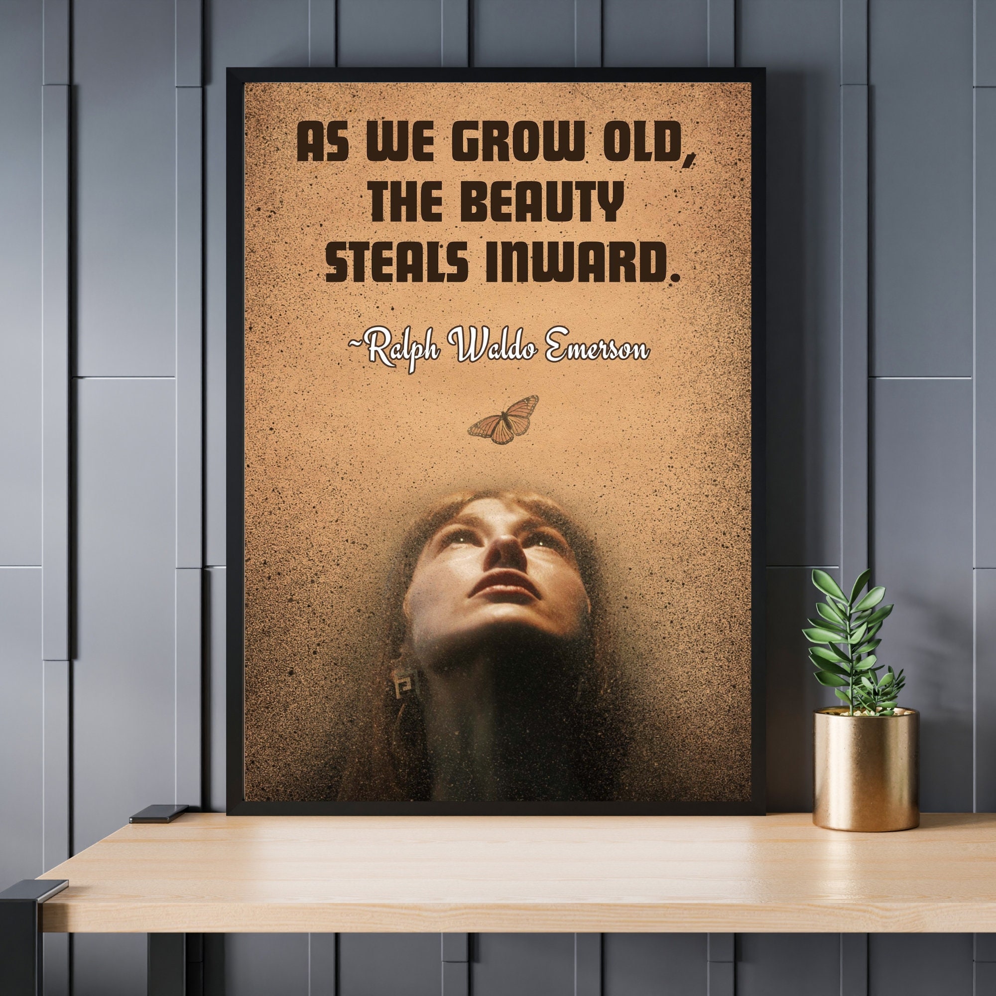 Growing Older Poster Inspirational Quote Poster Soul's - Etsy