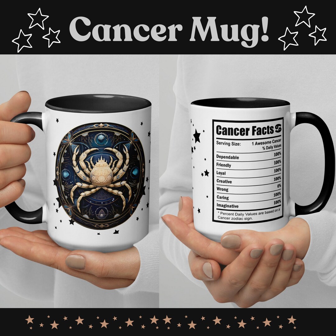 Cancer Zodiac Mug | Cancer Zodiac Gifts | Astrology Mug | Cancer Mug ...