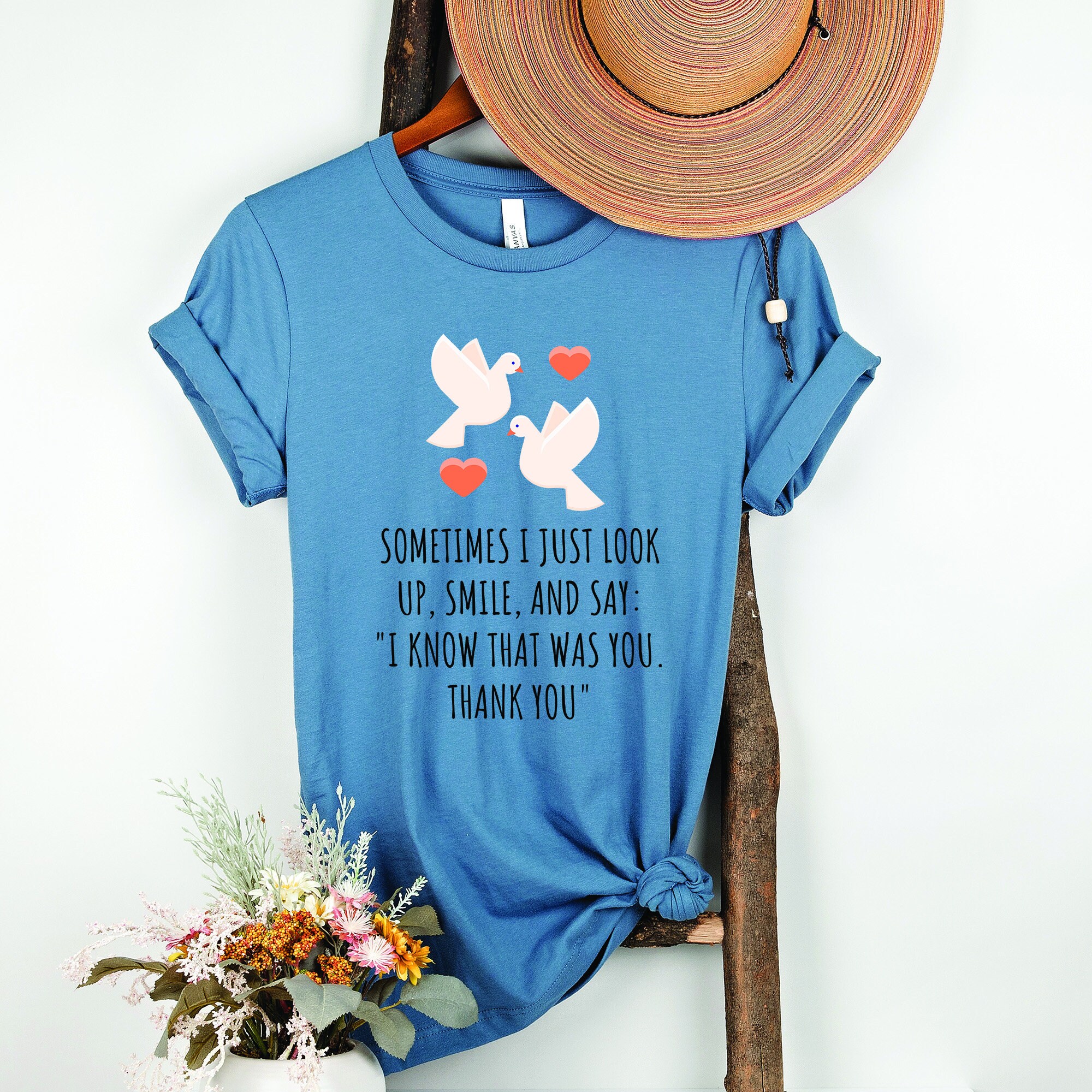 Moms Memorial Shirt, in Loving Memory T-shirt, Remembrance Shirt ...