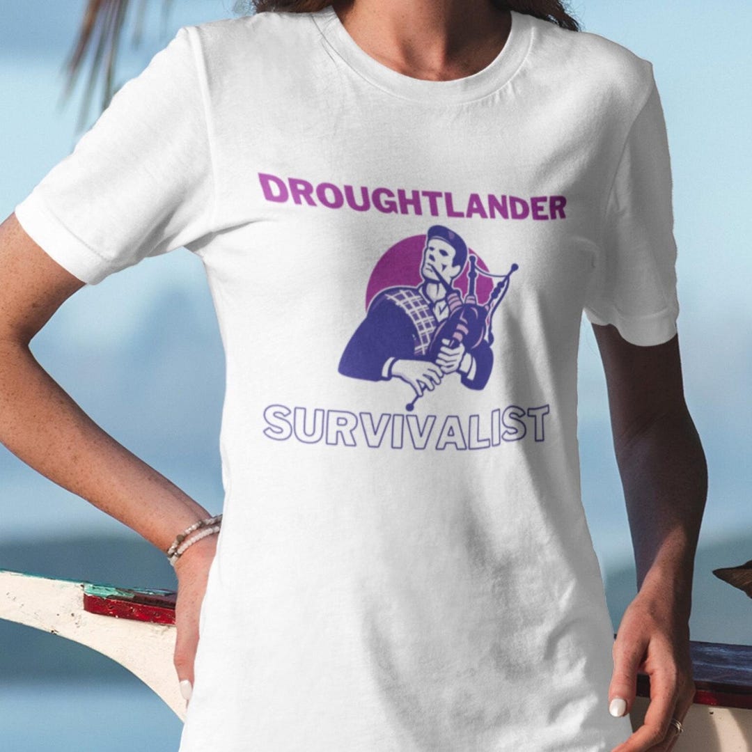 Outlander Shirt, Droughtlander Survivalist T-shirt, Fraser's Ridge Tee ...