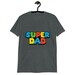 Super Dad Shirt, Super Mario Fan, Gamer Dad Shirt, Gift for Daddy, Cool ...