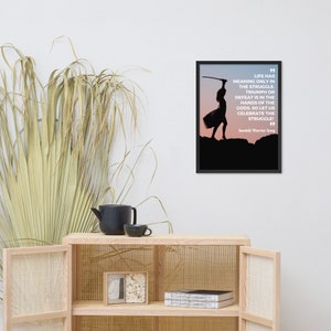 Motivational Quote Poster, Inspirational Poster, Struggle Quote Poster ...