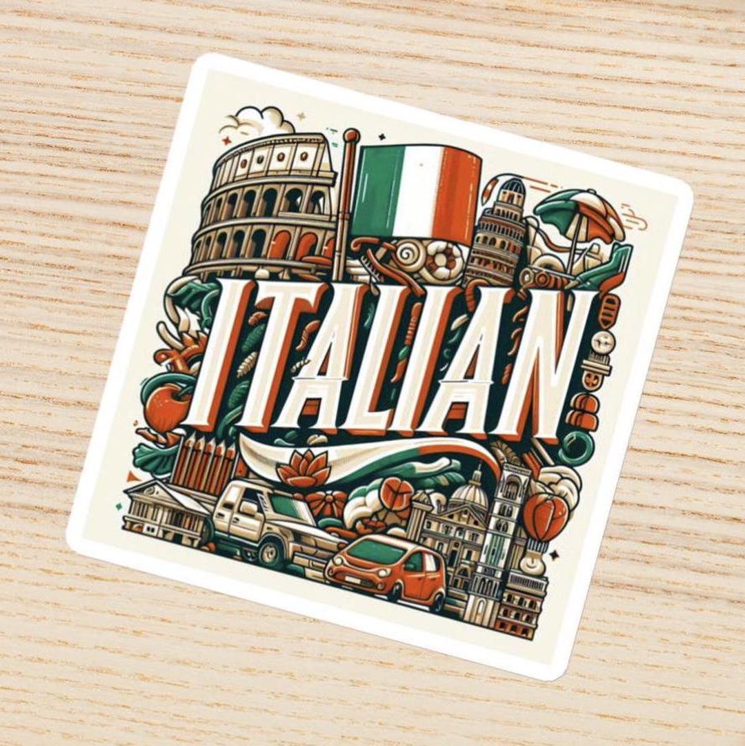 Italian Magnet, Italian Pride Gift, Italy Culture, Italy Souvenir ...
