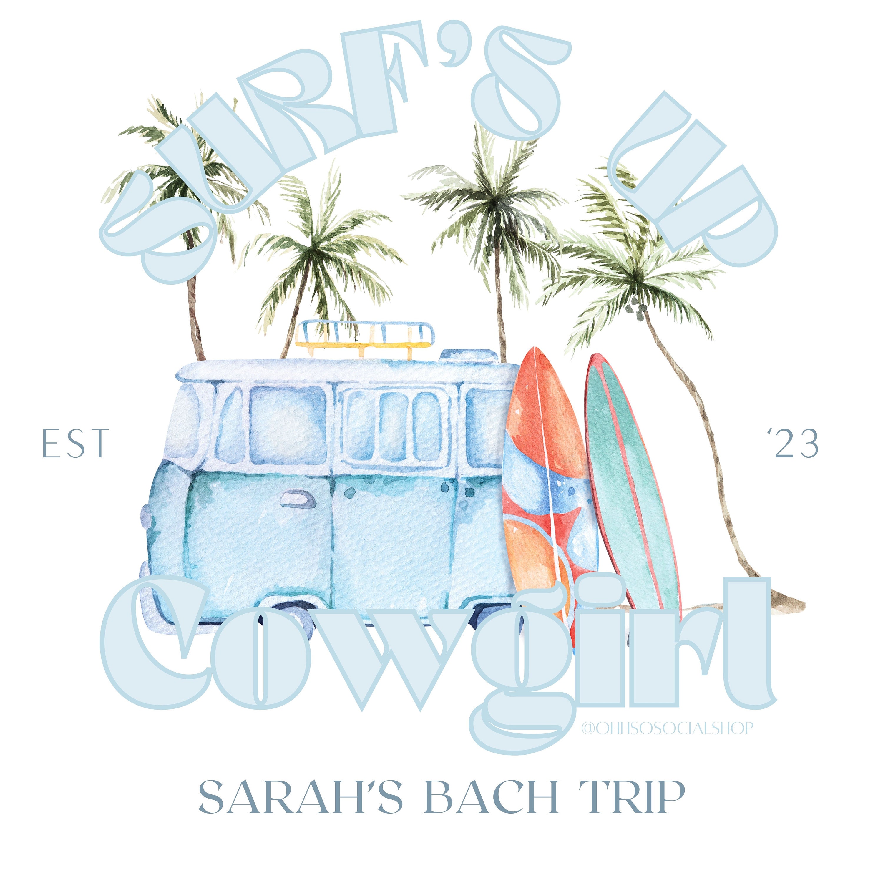 Coastal Cowgirl Beach Bachelorette Party Coastal Cowgirl - Etsy