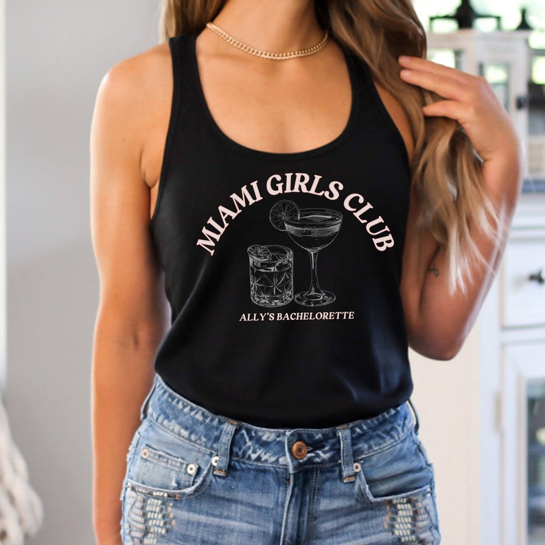 Beach Bachelorette Party Tank Top Bachelorette Tank Tops - Etsy