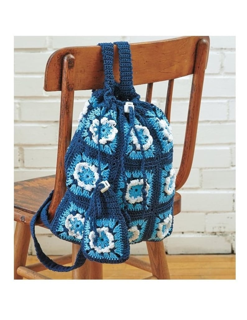 Crochet Backpack Pattern PDF Instant Digital Granny (Download Now) - Etsy