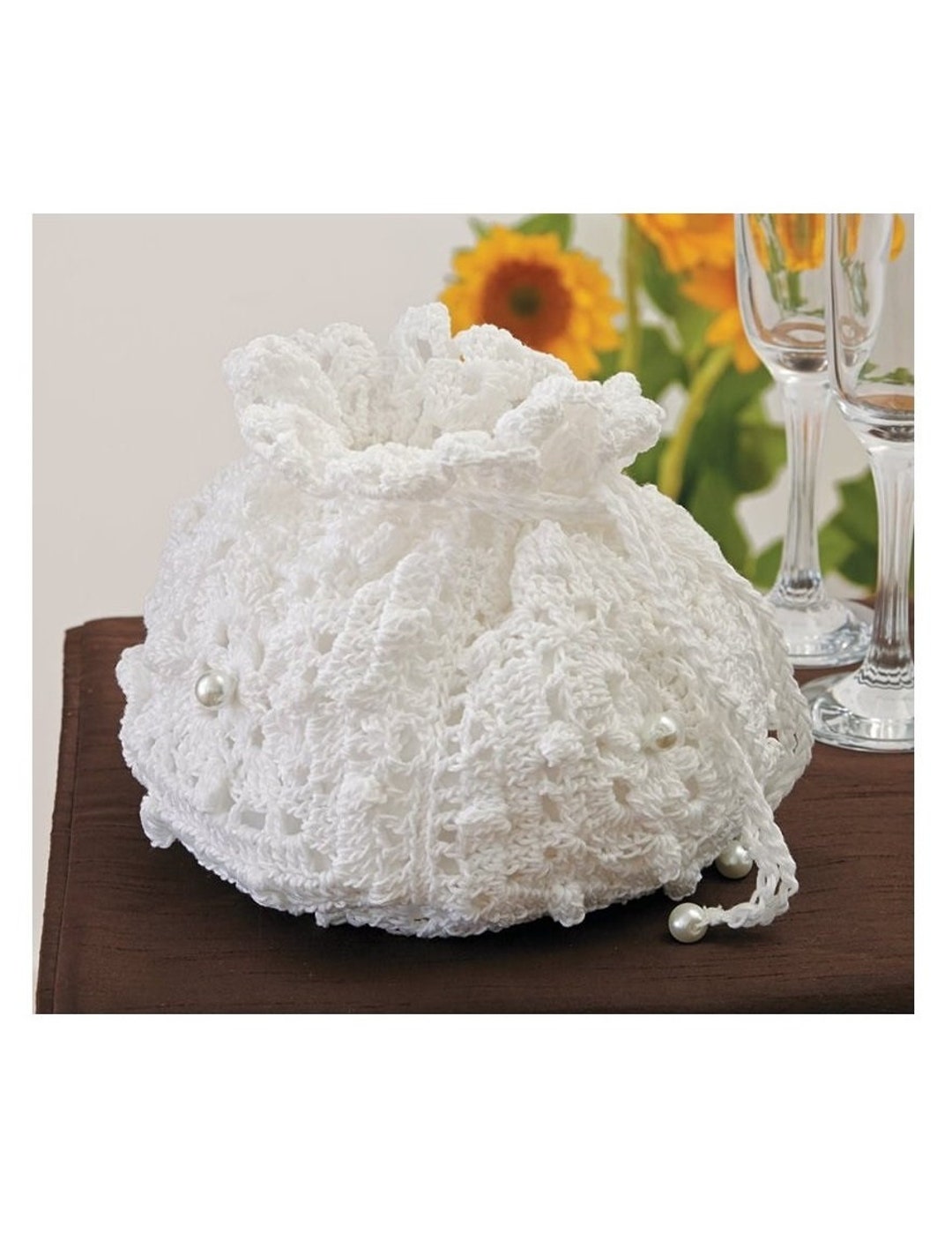 Crochet Pattern Victorian Bride's Pouch PDF Instant Digital Bride Bag ...