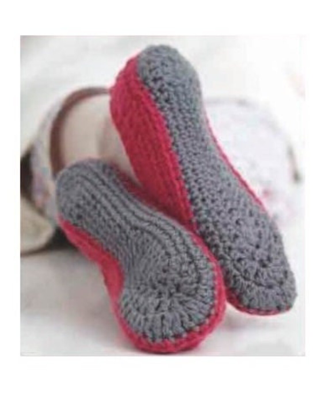 Crochet Slippers Pattern PDF Instant Digital Ladies Soft Slippers ...