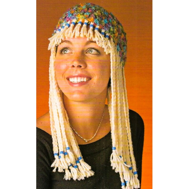 Beanie Pattern Crochet PDF Instant Digital Hip Hop Hat Pattern Download ...