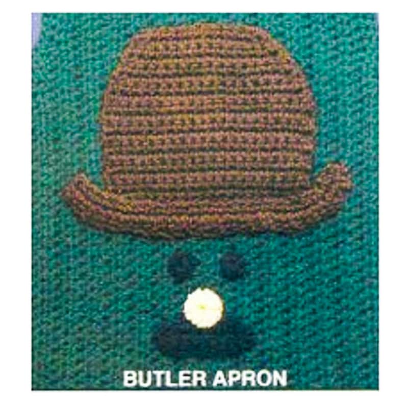 Man's Apron CROCHET PATTERN - Apron Pattern Vintage - Adult Apron ...