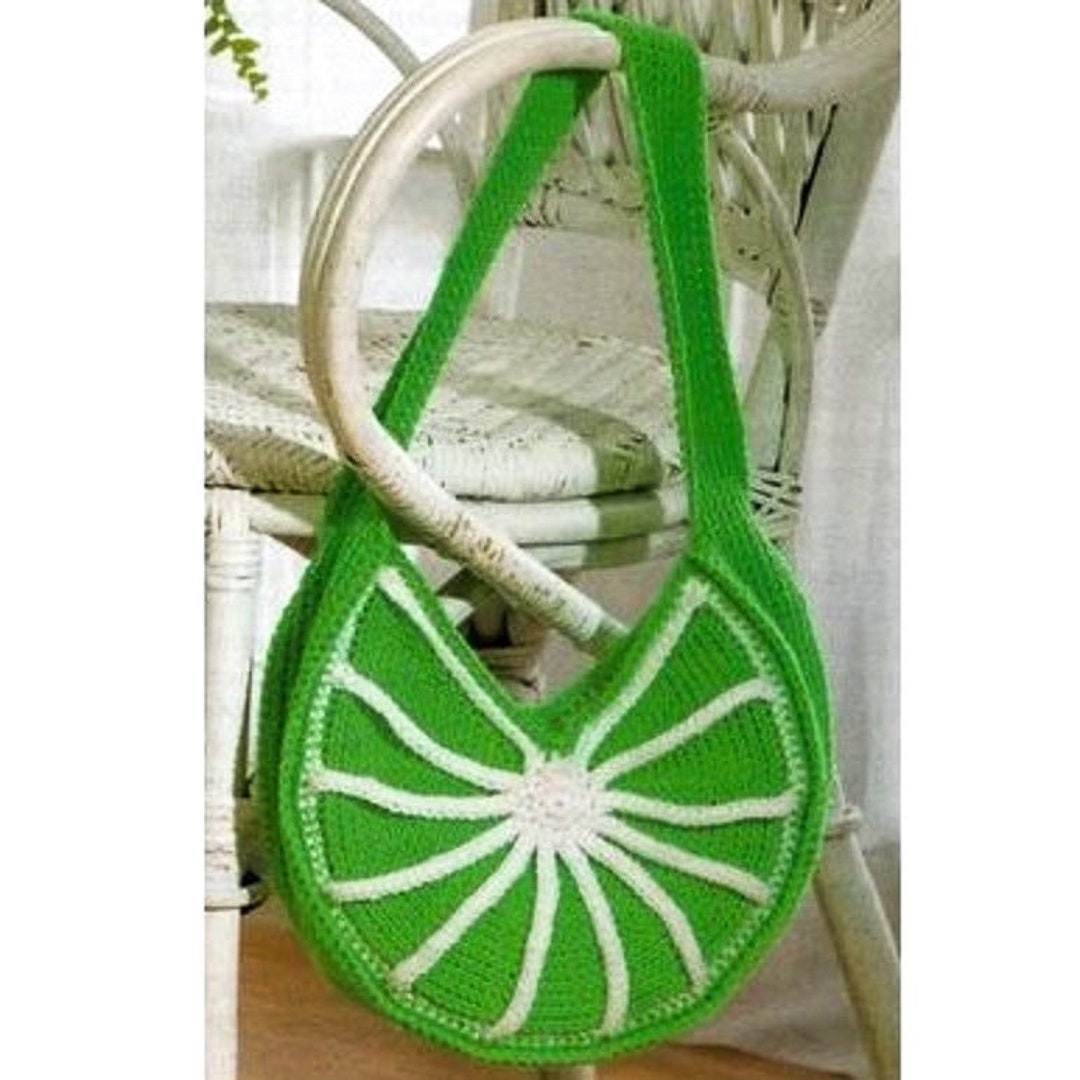 CROCHET Round Bag PATTERN - Crochet Handbag Pattern - Bag Pattern Pdf ...