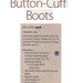 Vintage Crochet Pattern Button-cuff Boots PDF Instant Digital Crochet ...