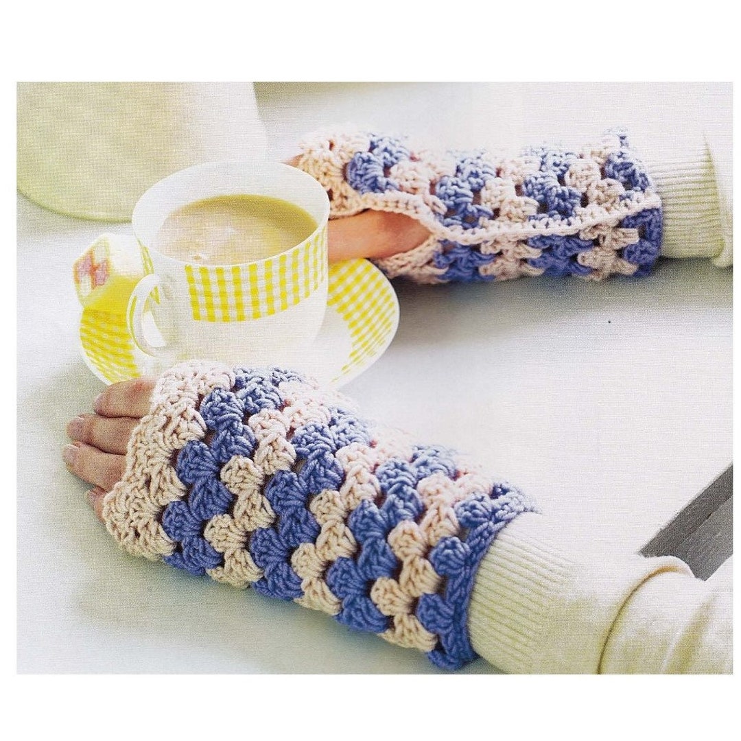 Crochet Hand Warmers Pattern PDF Instant Digital Crochet Pattern Gloves ...