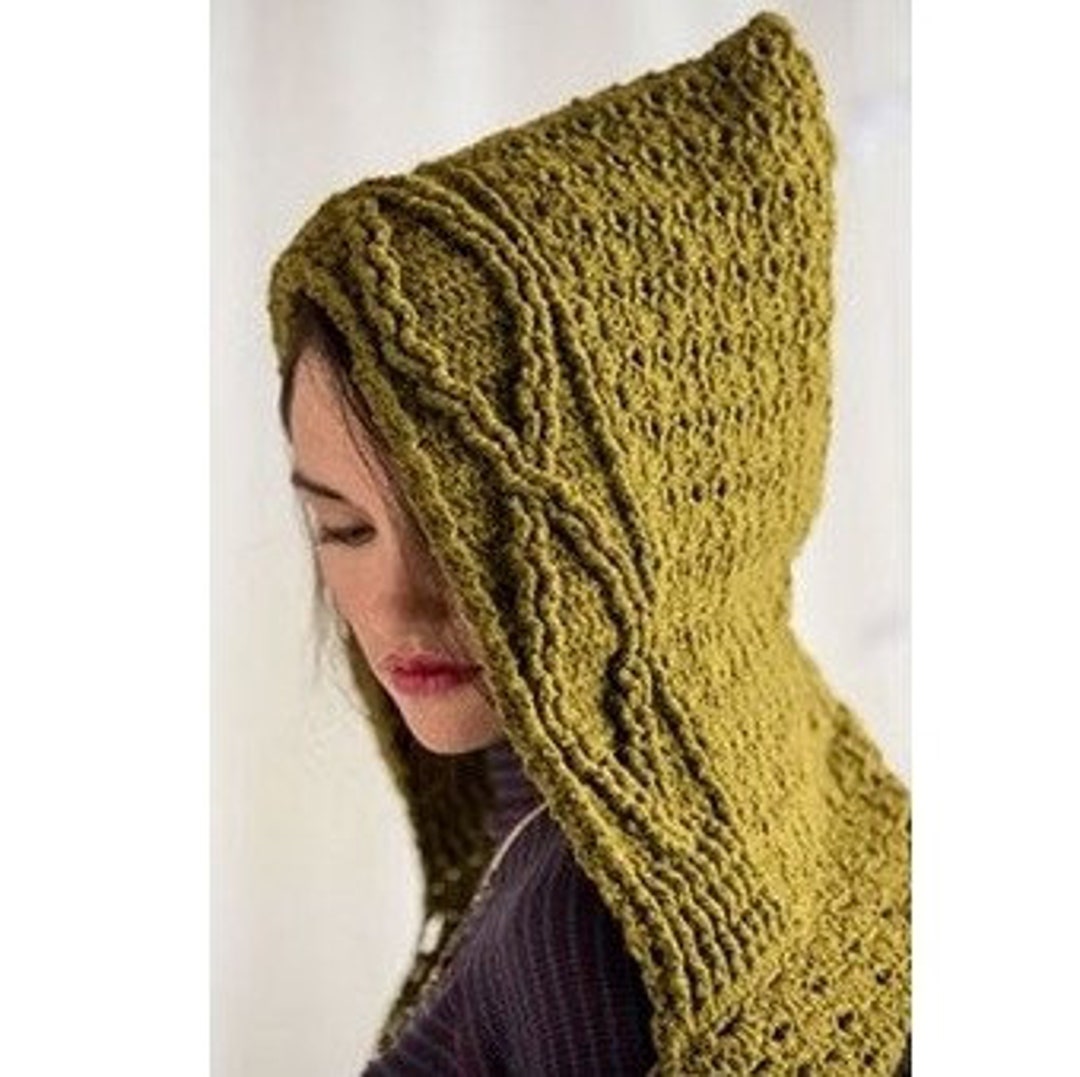 Hooded Scarf Crochet Pattern PDF Instant Digital Crochet Hood Pattern ...