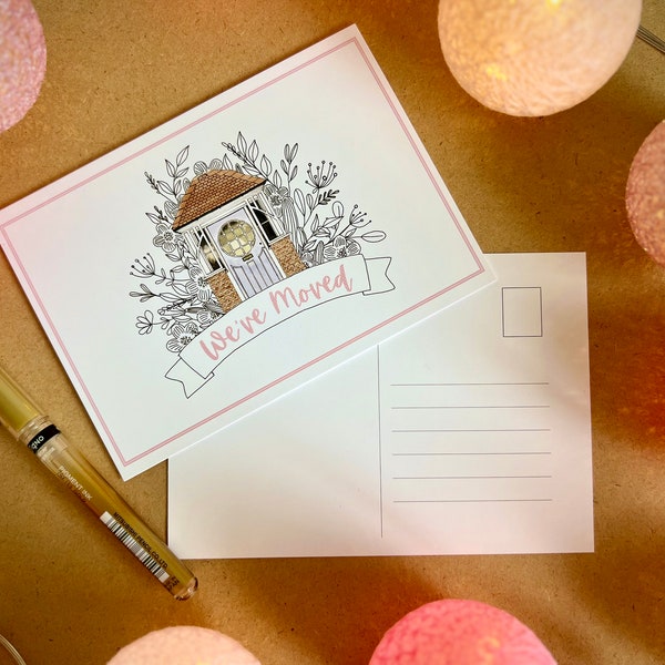 I've Moved Cards and Envelopes - Etsy