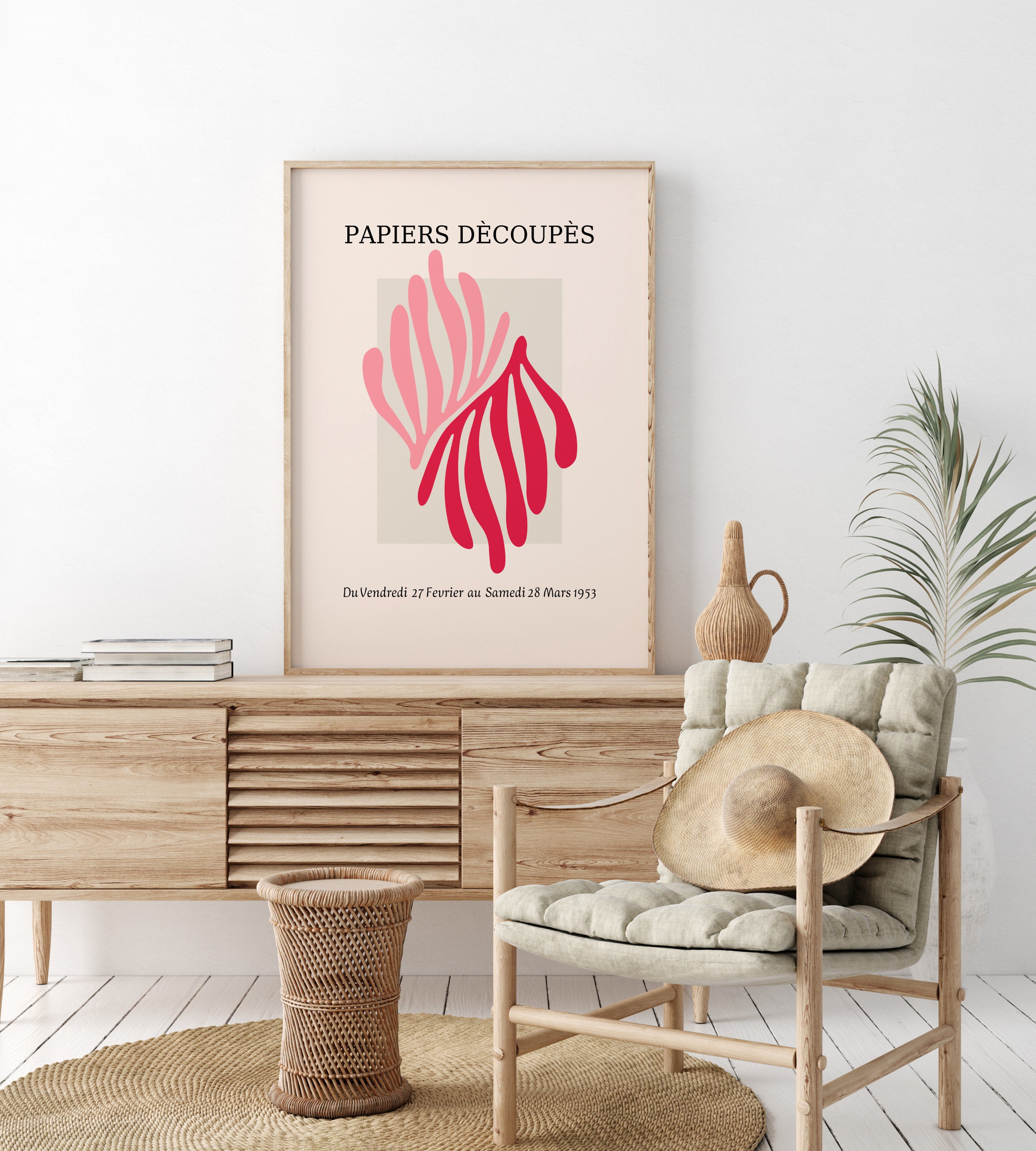 Red Gallery Wall Set of 6 Exhibition Poster Setmatisse Print - Etsy