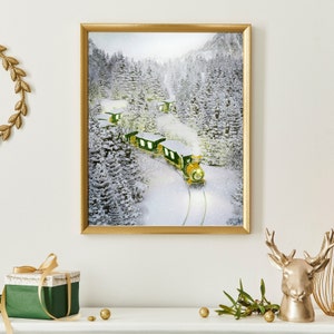 Gallery Set of 6 Christmas Prints,holiday Wall Decor,xmas Poster Bundle ...