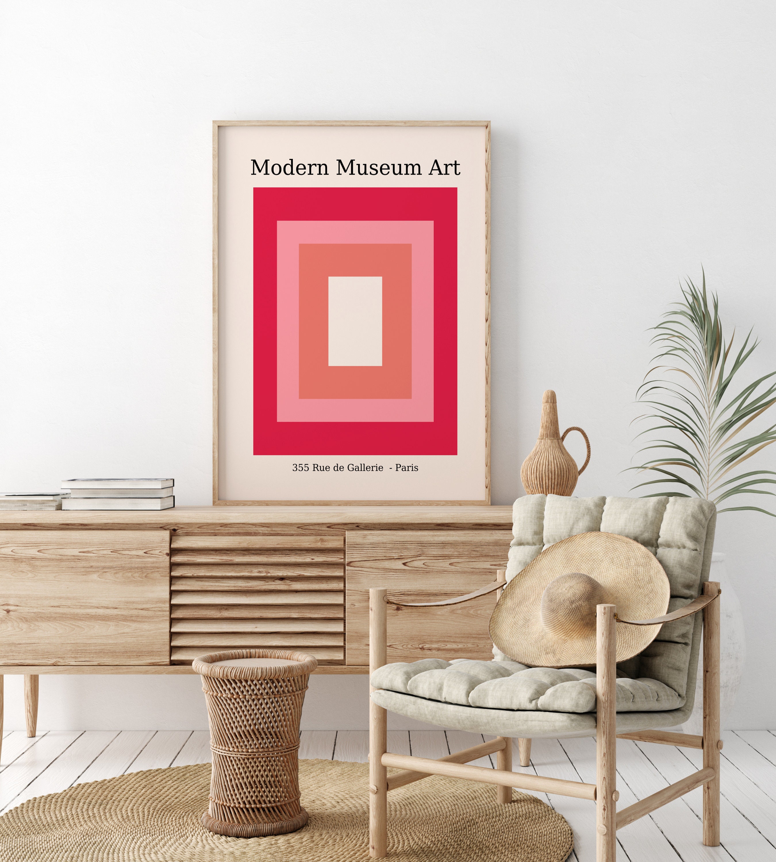 Red Gallery Wall Set of 6 Exhibition Poster Setmatisse Print - Etsy