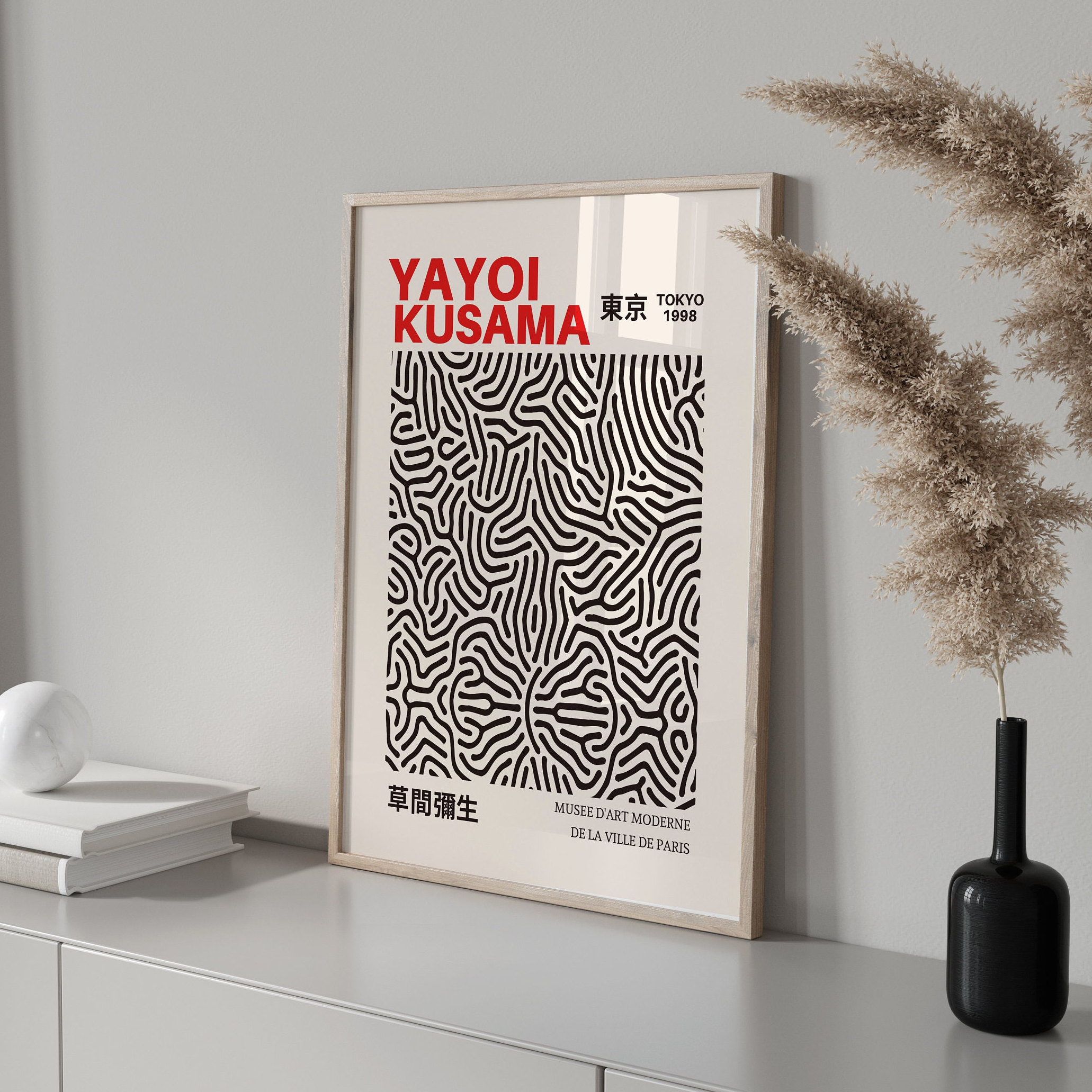 Yayoi Kusama Poster Yayoi Kusama Print Yayoi Kusama - Etsy Canada