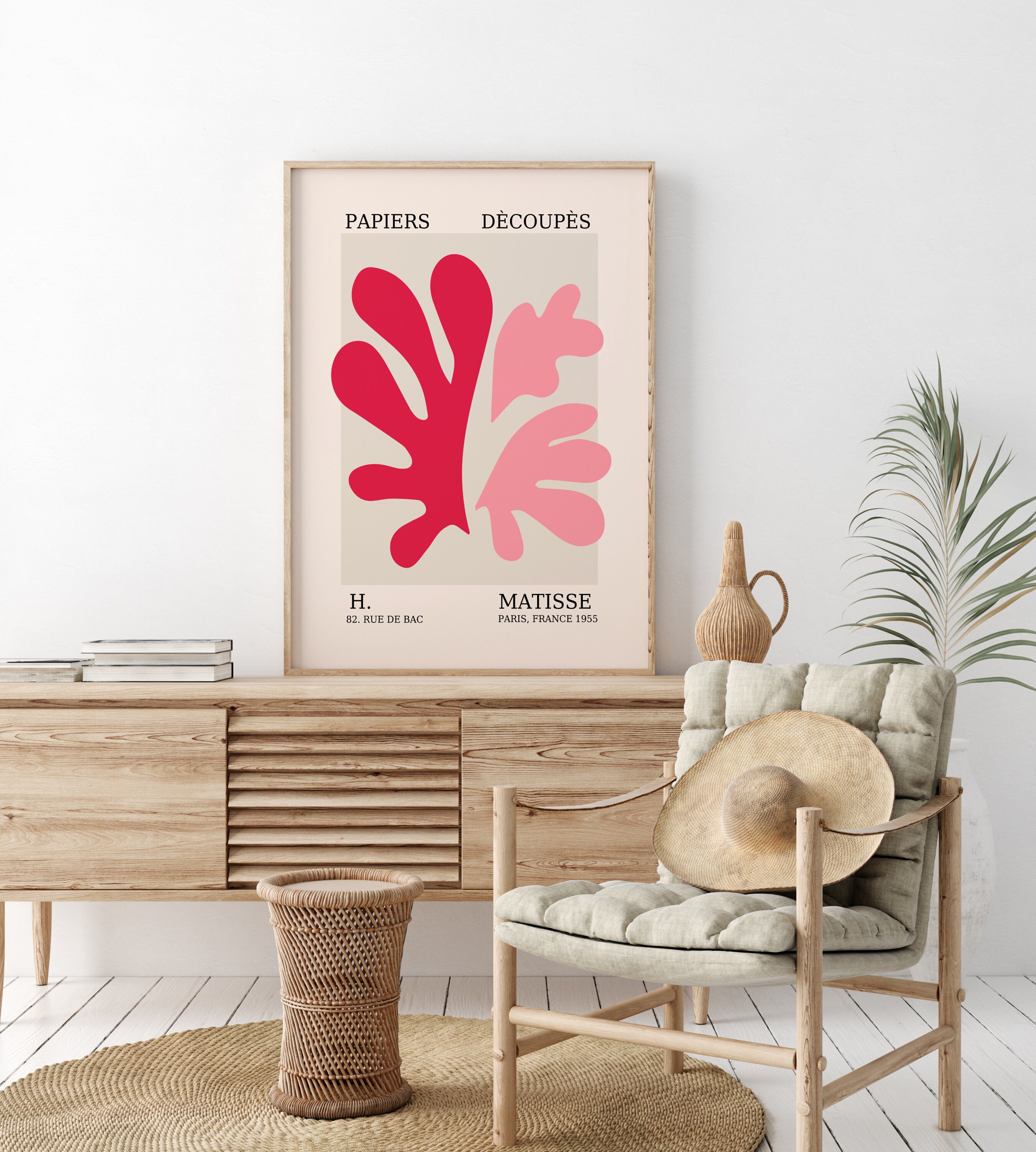 Red Gallery Wall Set of 6 Exhibition Poster Setmatisse Print - Etsy