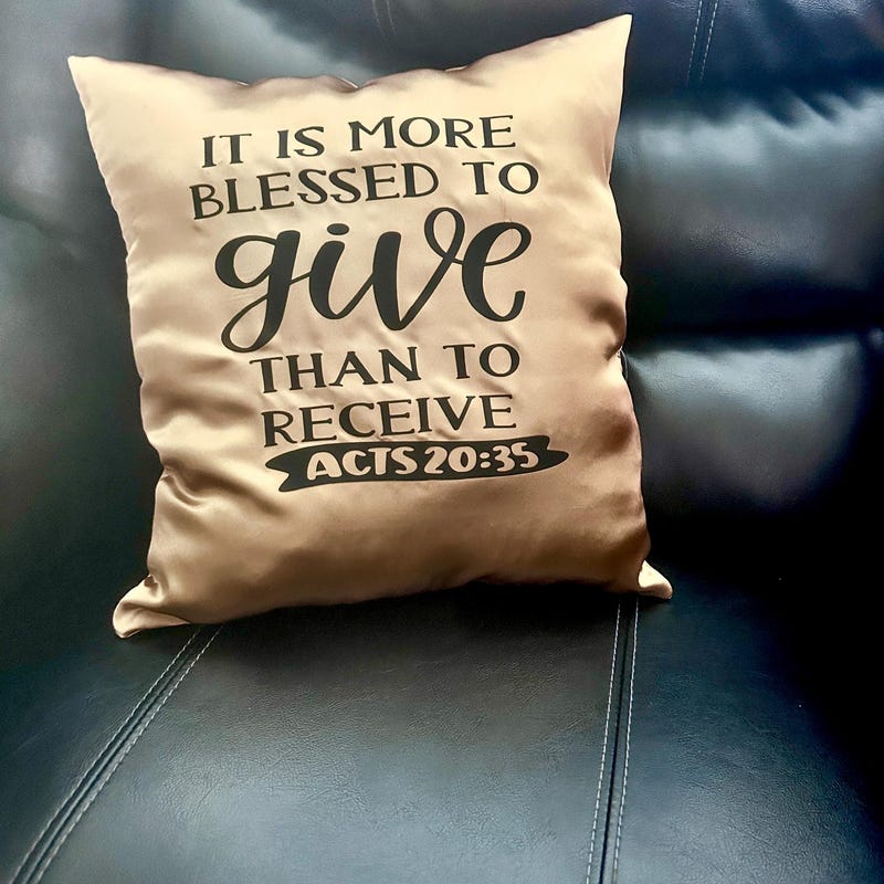 Bible Verse Pillow - Etsy