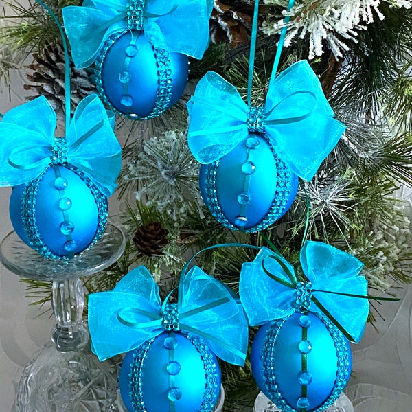 Turquoise Ornaments - Etsy