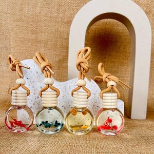 Botanical Hanging Car Diffuser, Cute Scented Car Accessories to Refresh ...