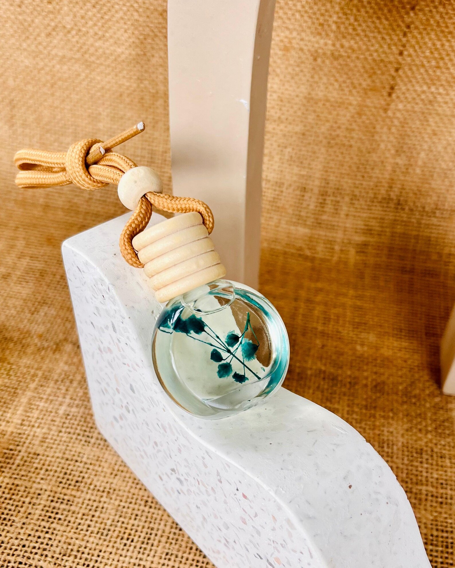Botanical Hanging Car Diffuser, Cute Scented Car Accessories to Refresh ...