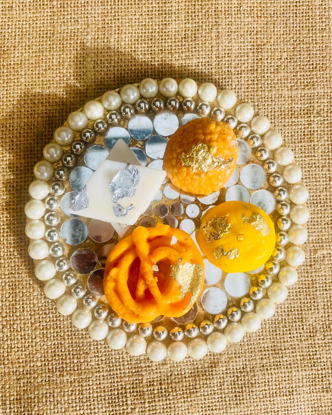 Handcrafted Mithai Scented Soy Wax Candles | Indian Festival Gift Set ...
