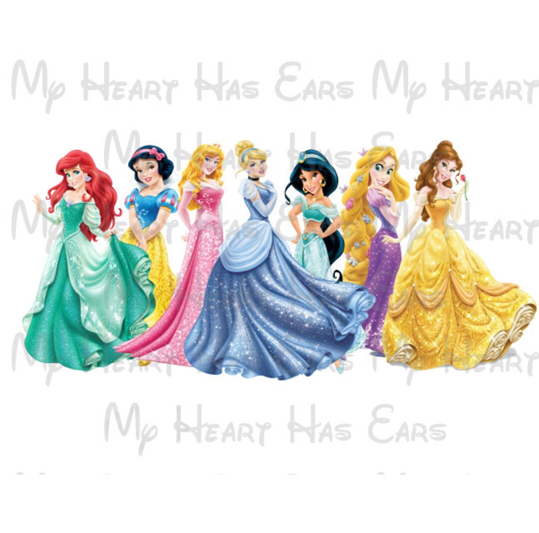 Princess Glitter Sparkle Image Png Digital File Sublimation Print ...