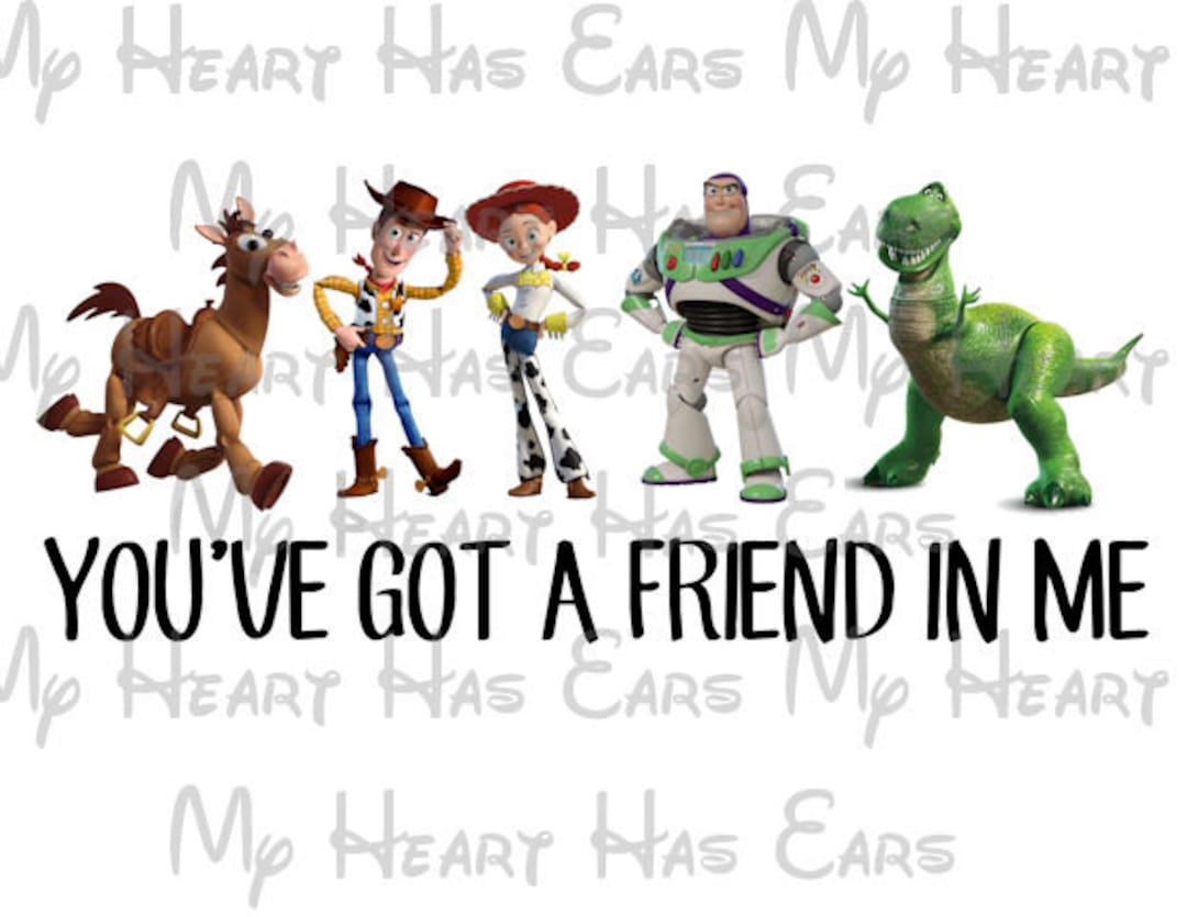Toy Story You've Got a Friend in Me Character Family Vacation Image Png ...