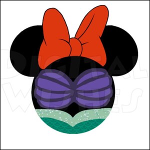 Sebastian Crab Mickey Mickey Mouse Head Ears Image Png Digital File ...