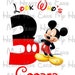 Mickey Mouse Hot Diggity Dog Birthday Image ANY NAME and Number ...