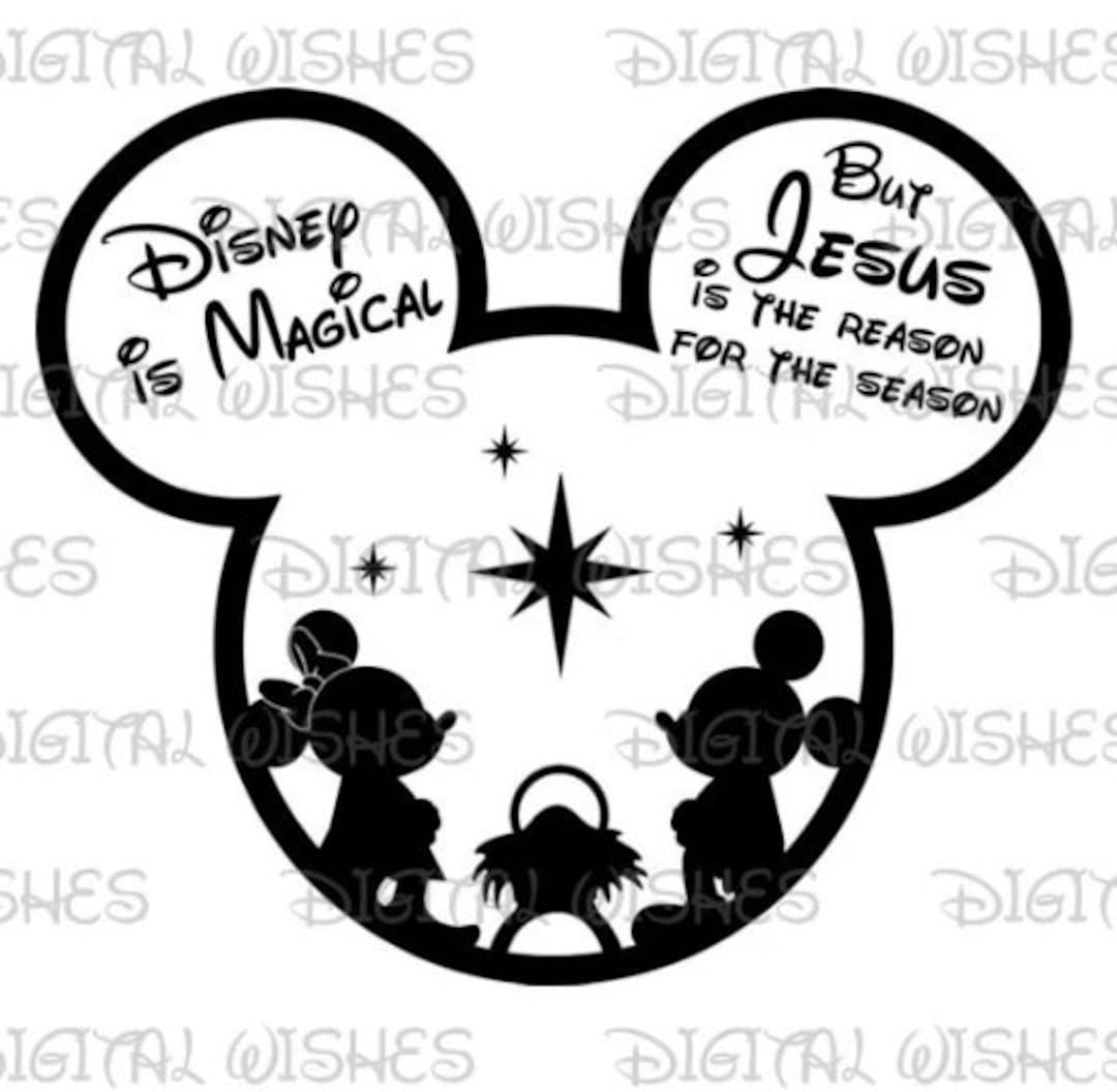 Mickey Minnie Mouse Jesús es la razón de la temporada imagen png ...